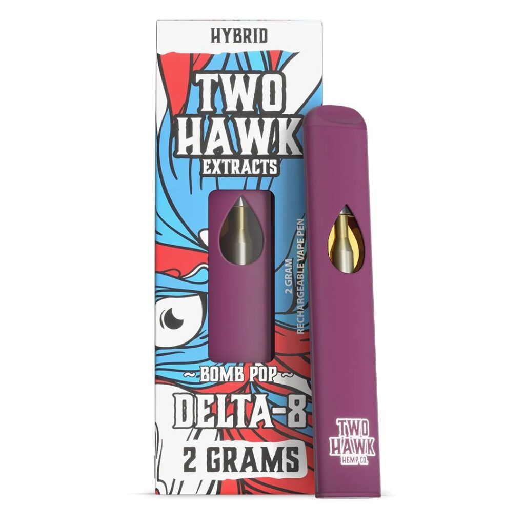 Two Hawk Shop | DELTA-8 DISPOSABLE VAPE - BOMB POP